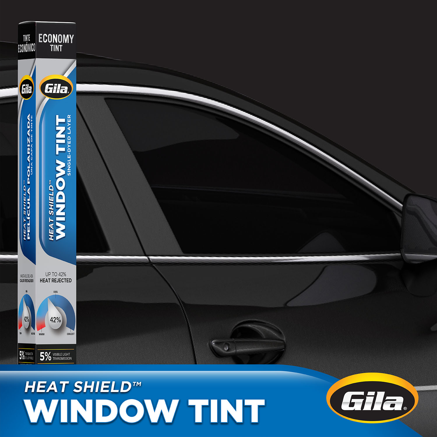 Heat Shield 5% VLT Window Tint | Gila Window Film