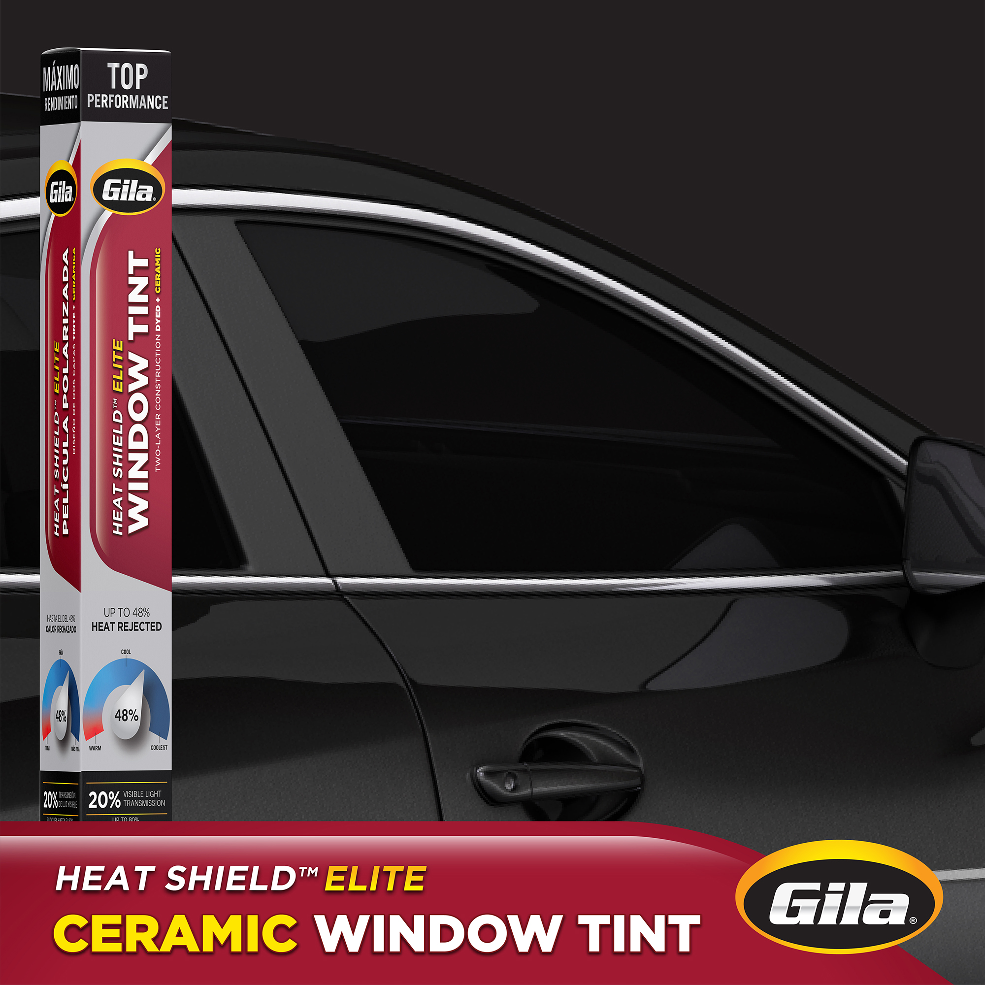 Heat Shield Elite 20% VLT Window Tint | Gila Window Film